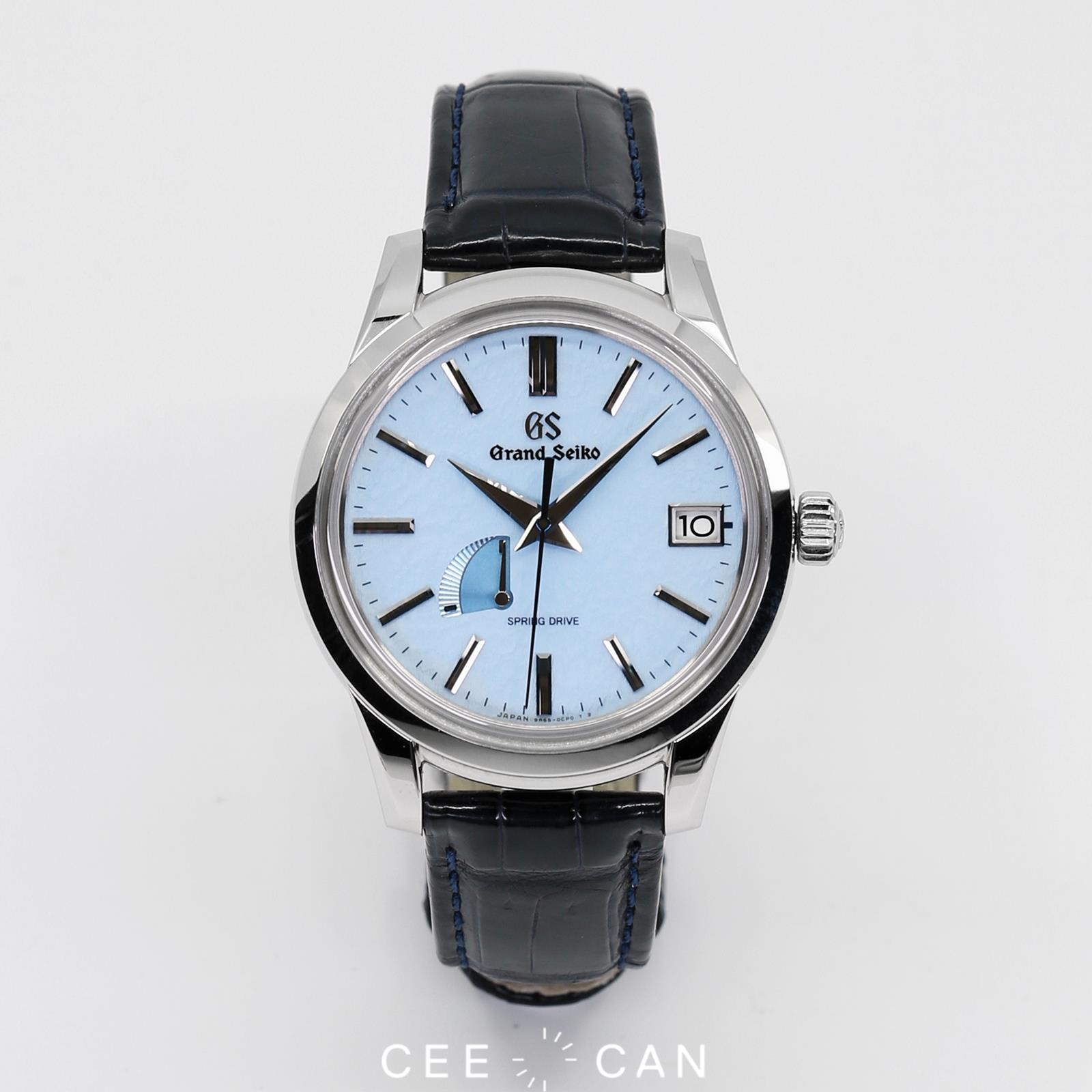 GRAND SEIKO Spring Drive Blue Snowflake SBGA407 | CEECAN.COM.